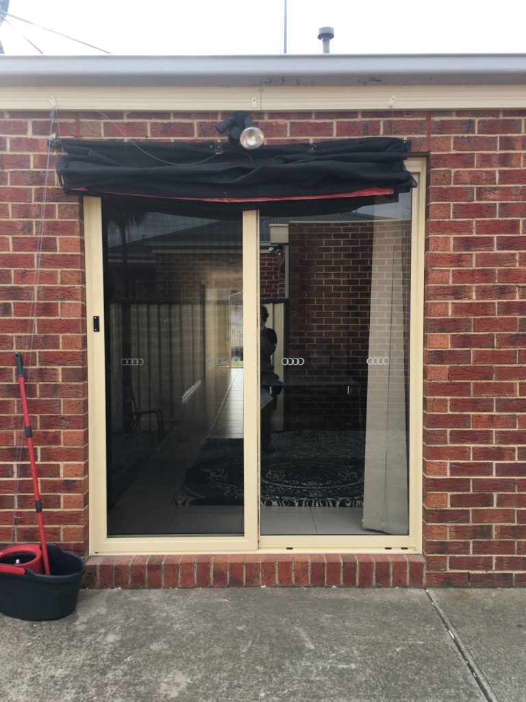 Sliding Door - Windows by Geoff Case